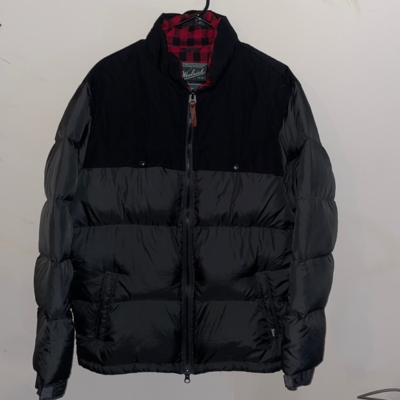 Woolrich | Jackets & Coats | Mens Woolrich Black Winter Puffer Jacket ...